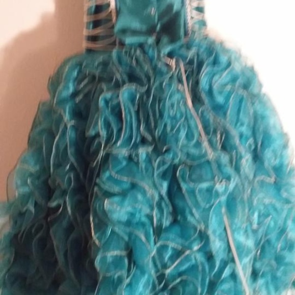 Tip Top Kids | Dresses | Tip Top Kids Turquoise E 493 Formal Dress ...